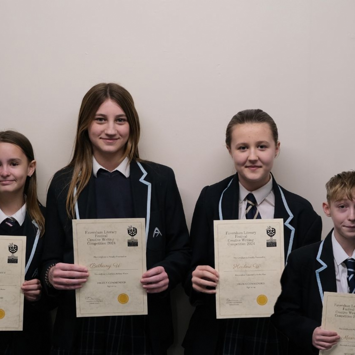 The Abbey School - Prize Winning Writers